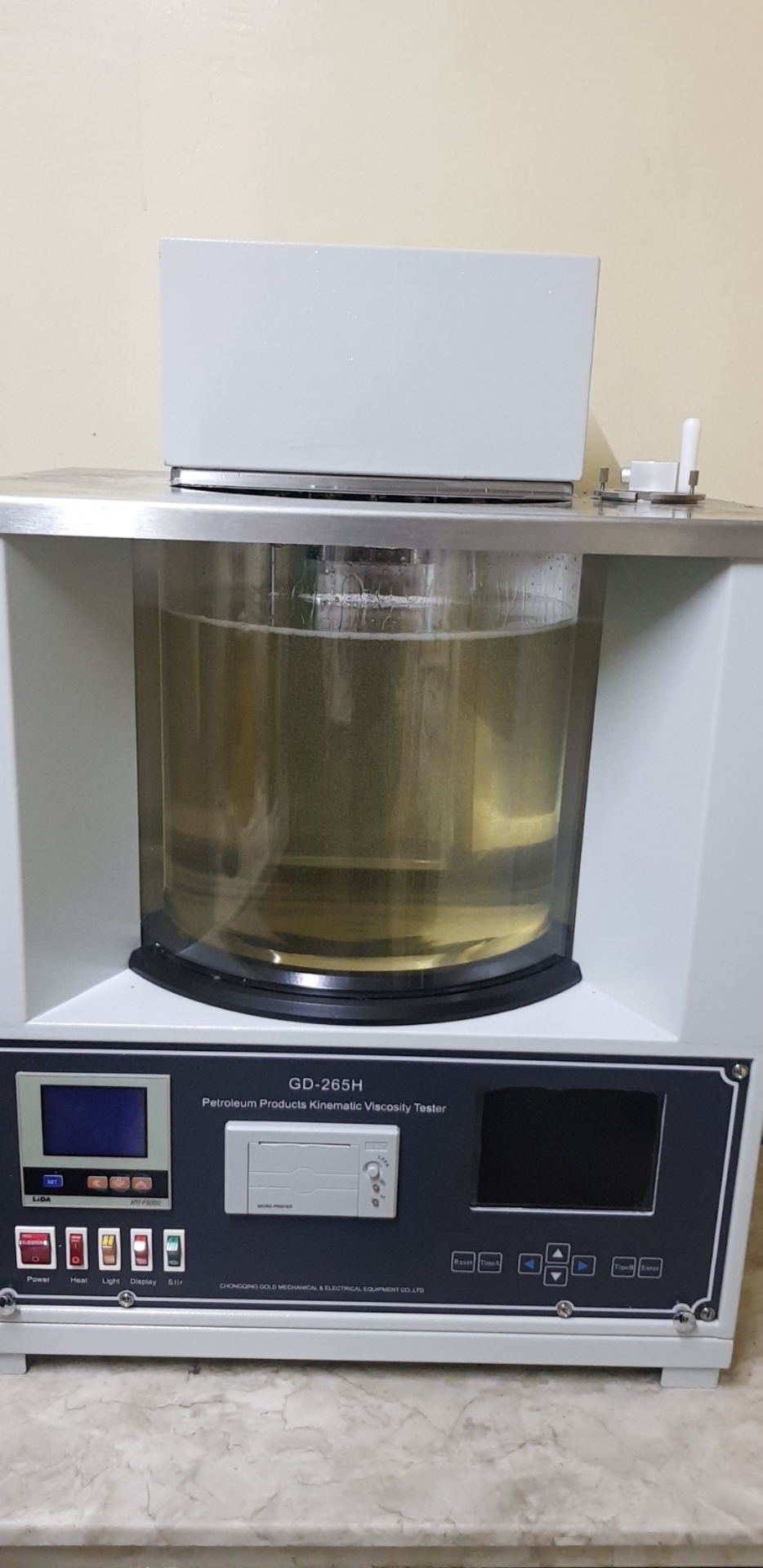 ASTM D445 Kinematic Viscosity Apparatus with Automatic Calculation from ...