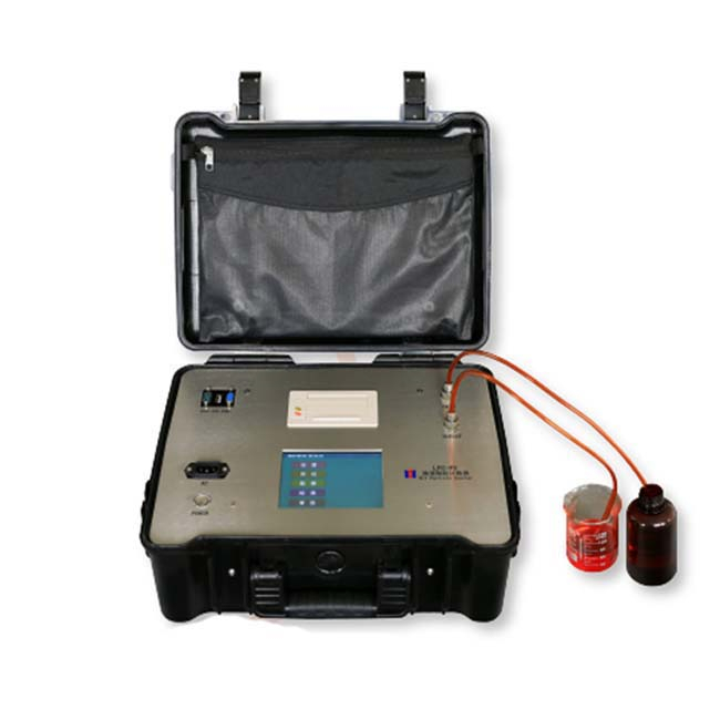 ISO 4406 Portable Oil Particle Counter from China manufacturer ...