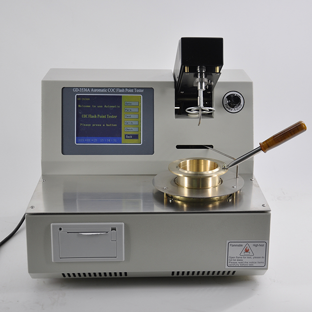 GD-3536A Automatic Cleveland Open-Cup Flash Point Tester from China ...